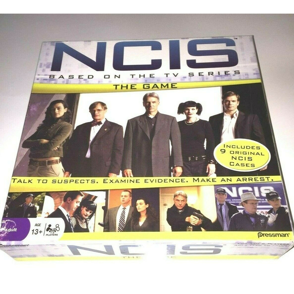Toys | Ncis Board Game Pressman Games Complete 210 Mark Harmon Pauley ...